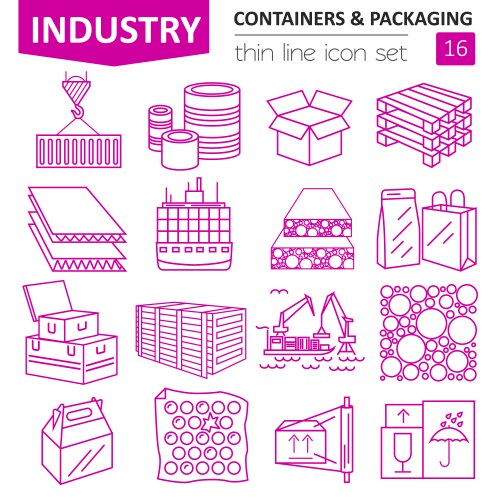 Construction and finishing materials icon set Vector Image