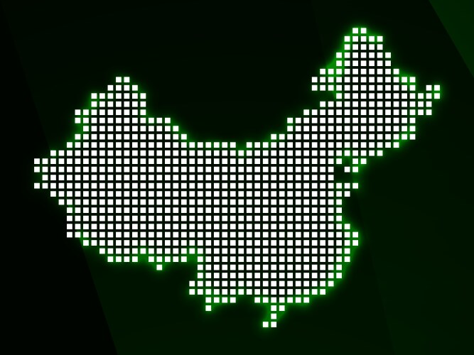 Pixel Map China Vector Images (over 170)