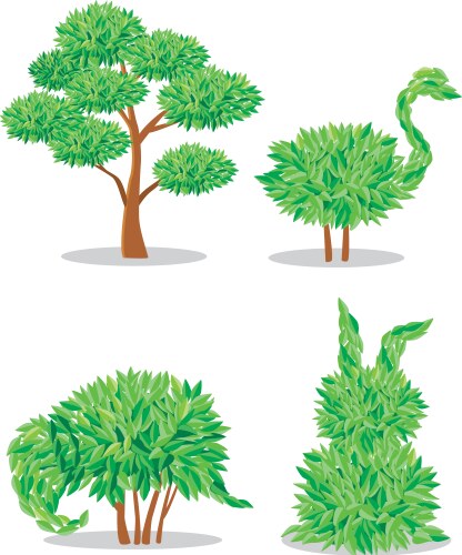 Tree autumn Royalty Free Vector Image - VectorStock