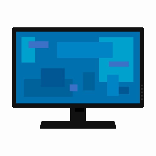 Pixel Desktop Icon Vector Images (over 2,100)