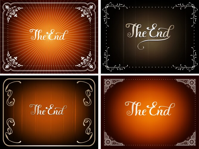 Old movie frame Royalty Free Vector Image - VectorStock