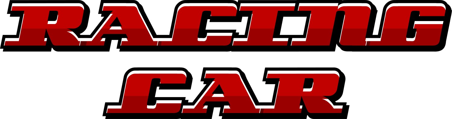 Racing Fonts Vector Images (over 10,000)
