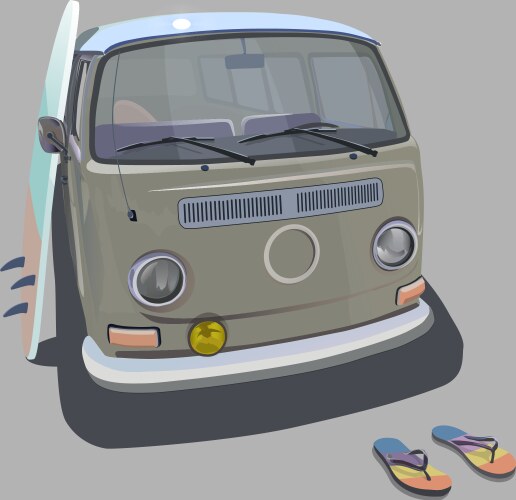 Vw Van Vector Images (over 150)