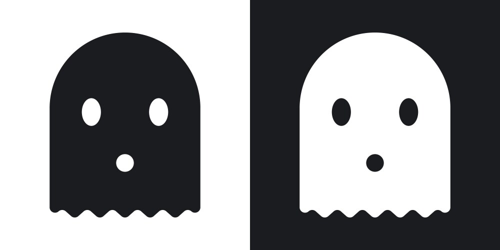 Black and White Ghost Vector Images (over 96,000)