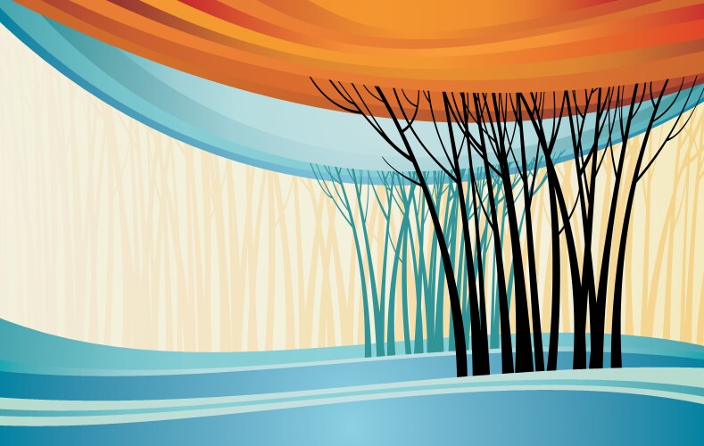 Nature theme background Royalty Free Vector Image
