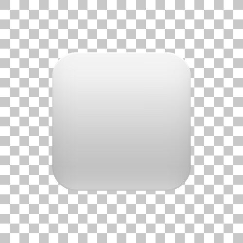 Technology blank app icon template Royalty Free Vector Image