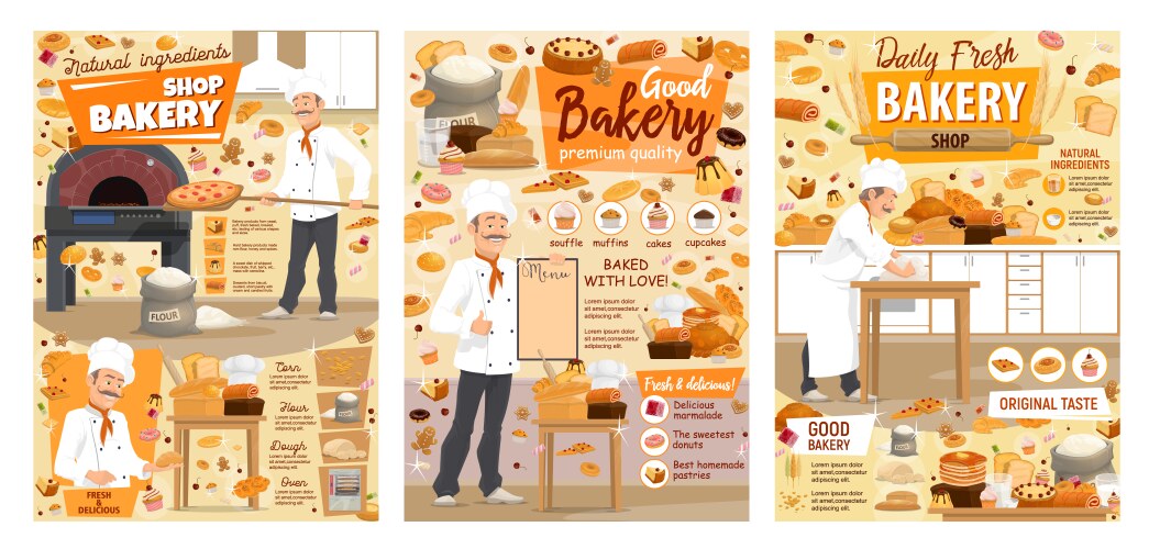 Baker Cartoon Vector Images (over 12,000)