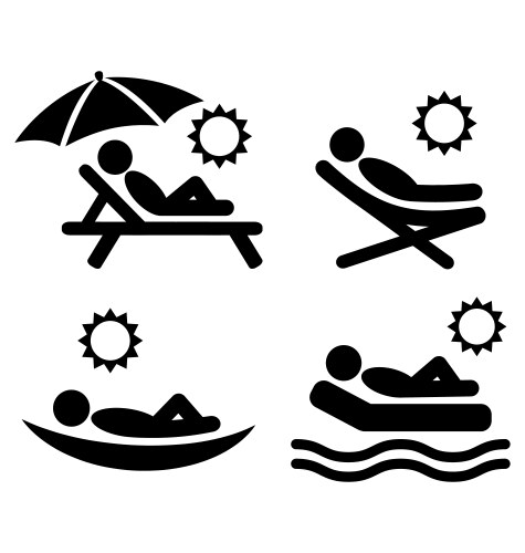 Sunbathing Vector Images (over 17,000)