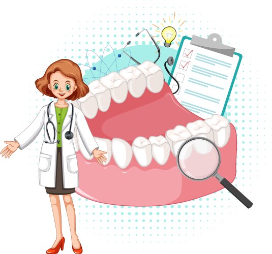 Teeth Royalty Free Vector Image - VectorStock