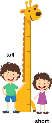 Tall and Short Vector Images (over 610)