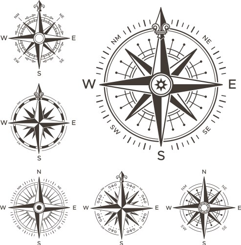 North Map Symbol Compass Vector Images (over 23,000)