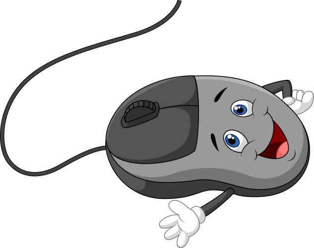 Computer Mouse Cartoon Vector Images (over 4,200)