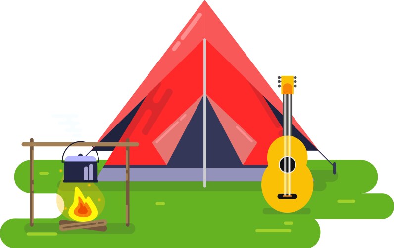 Camping Scene Vector Images (over 19,000)