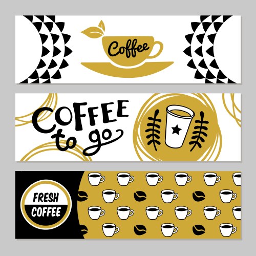 Coffee Banner Vector Images (over 48,000)