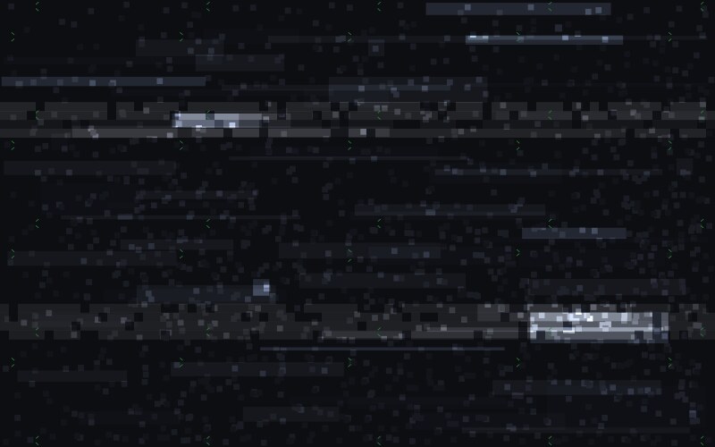 Video game play message 3d glitch vhs distort Vector Image