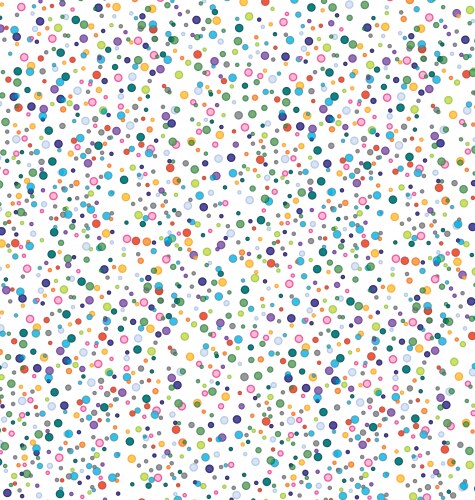 Colorful abstract blot of dots Royalty Free Vector Image