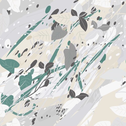 Military camouflage texture with trees branches Vector Image