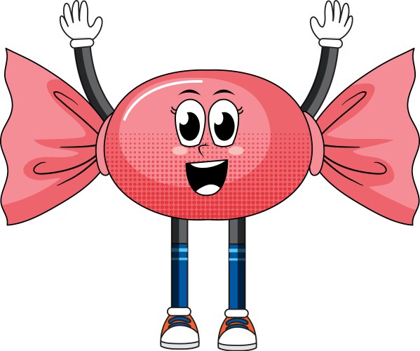 Candy and lollipop background Royalty Free Vector Image