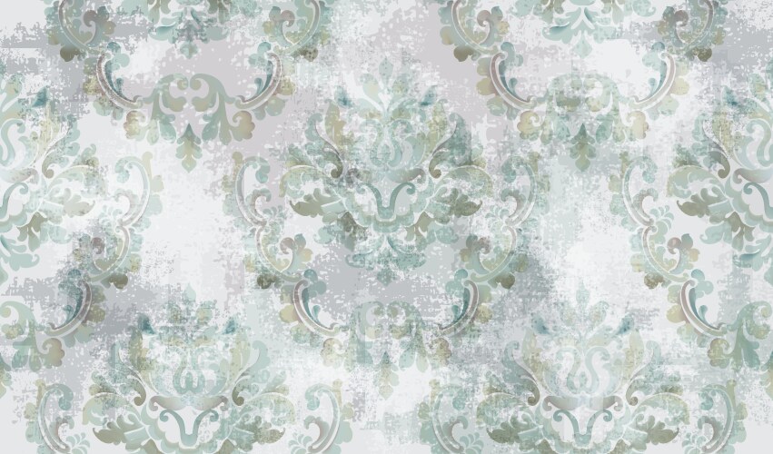 Royal baroque texture pattern floral Royalty Free Vector
