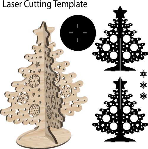 Tree trunk was cut with many trees on forest b Vector Image