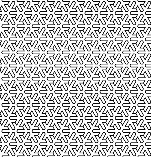 Mashrabiya arabesque arabic cnc seamless pattern Vector Image