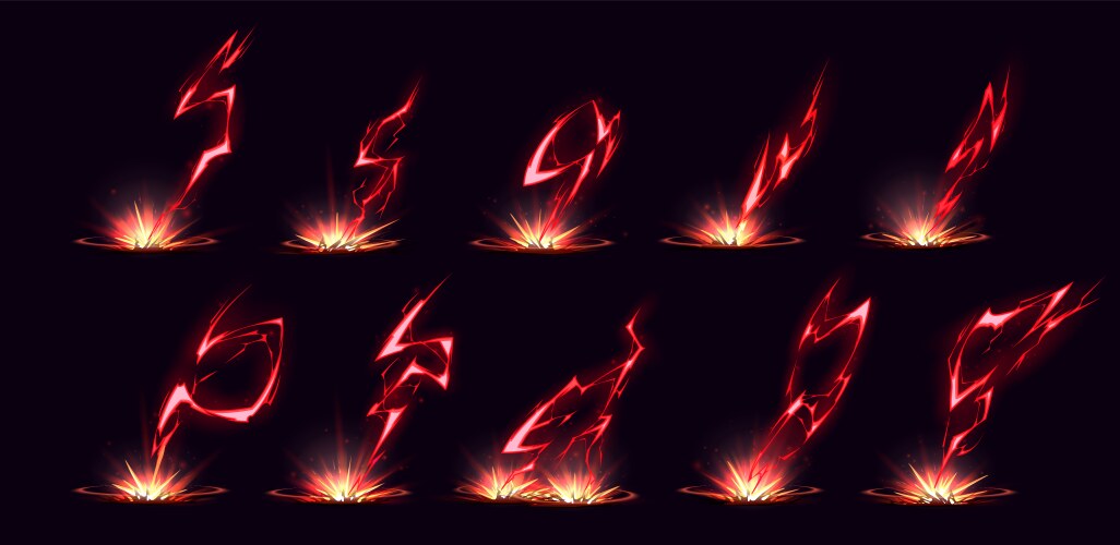 Red Lightning Vector Images (over 18,000)