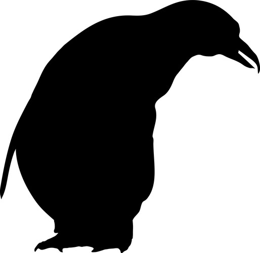 Penguin Side View Vector Images (78)