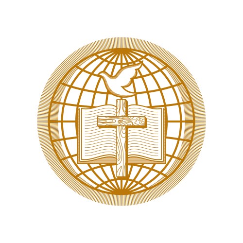 Church logo christian symbols Royalty Free Vector Image
