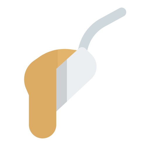 Fresh cooked caramel dripping from spoon Vector Image