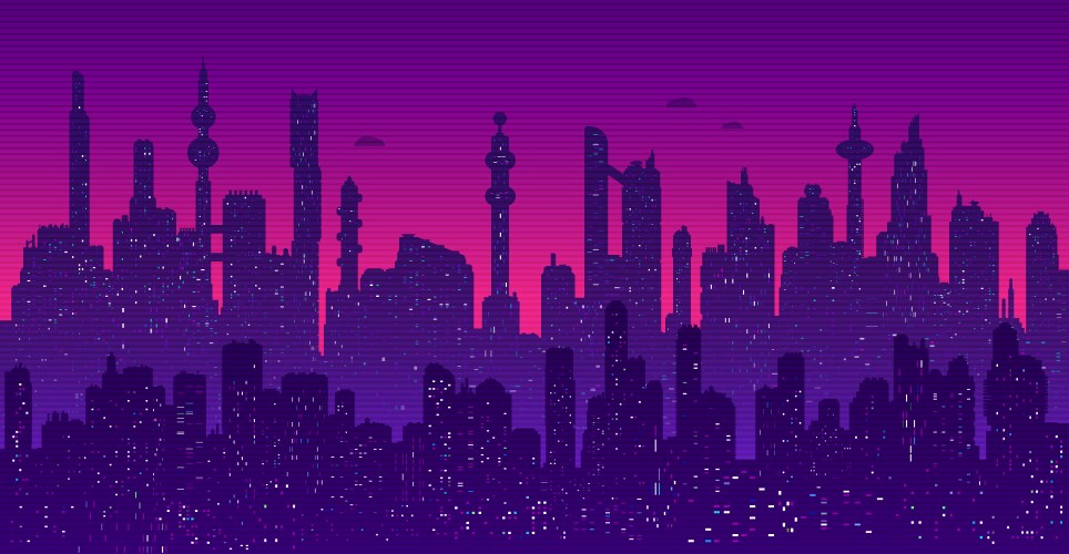 Background Cyberpunk Wallpaper Vector Images (over 5,800)