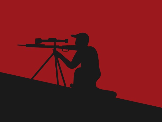 Flat design murder Royalty Free Vector Image - VectorStock