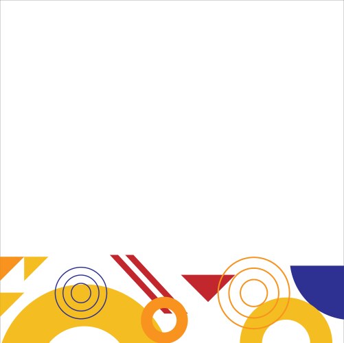 Business footer design Royalty Free Vector Image