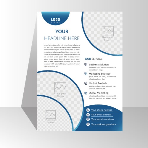 Blue Flyer Vector Images (over 350,000)