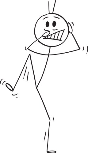 Scared Stickman Vector Images (over 130)
