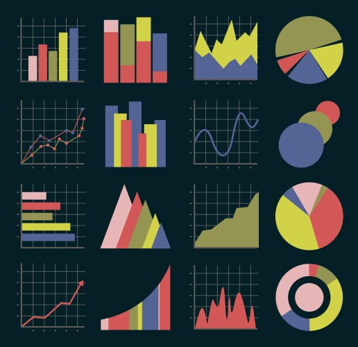 Manufacturing process efficiency infographic Vector Image