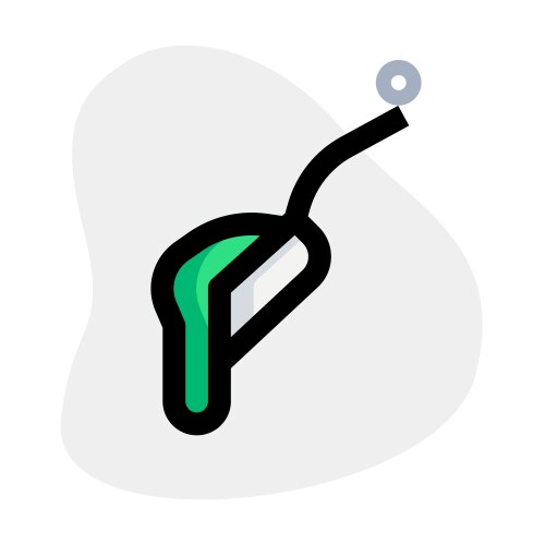 Fresh cooked caramel dripping from spoon Vector Image