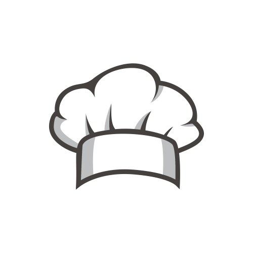 Baguettes french croissants and chefs hat bakery Vector Image