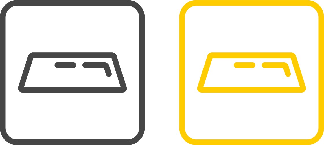 Gold bar ingot Royalty Free Vector Image - VectorStock