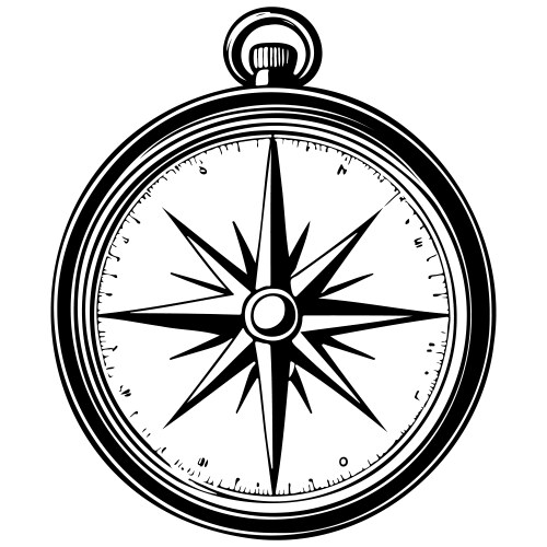 Compass Line Art Vector Images (over 15,000)