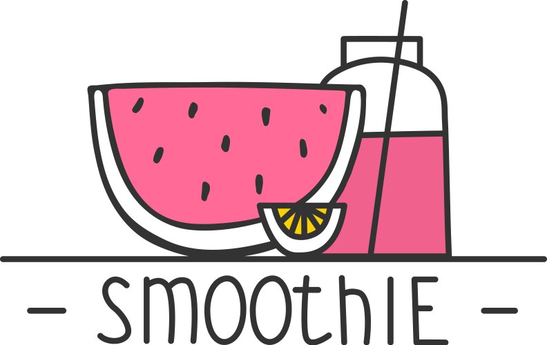 Smoothie flyers colorful smoothies poster fresh Vector Image