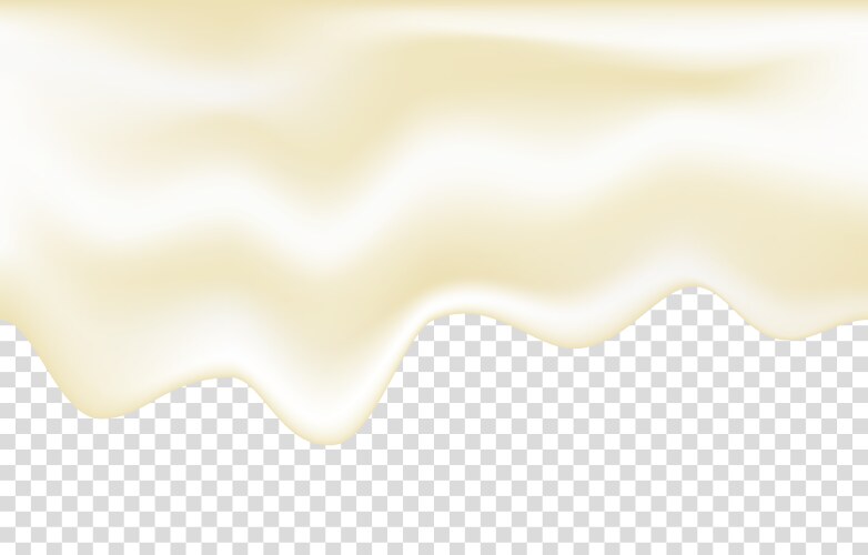 Dripping honey drip yellow syrup caramel jam Vector Image