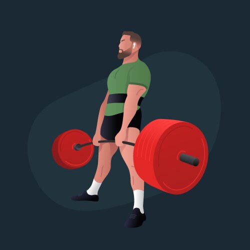 Deadlift Exercise Vector Images (over 1,000)