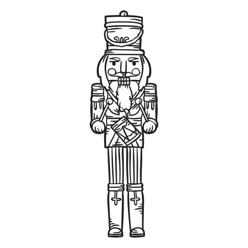Nutcracker Outline Vector Images (over 130)