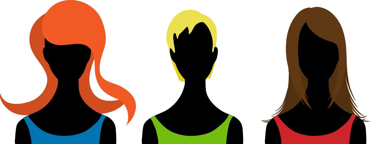Three Woman Vector Images (over 6,500)