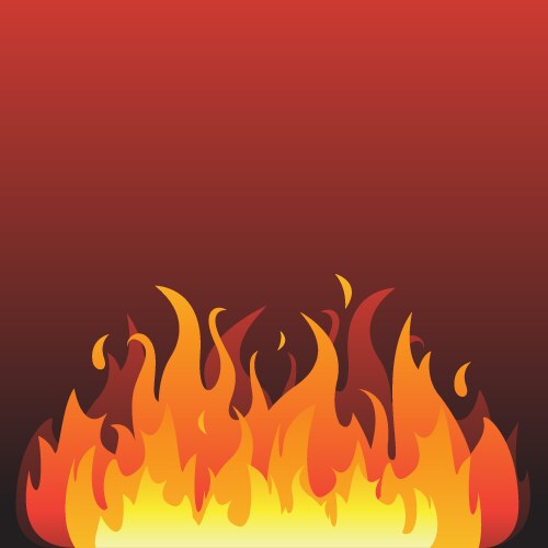 Flames Royalty Free Vector Image - VectorStock
