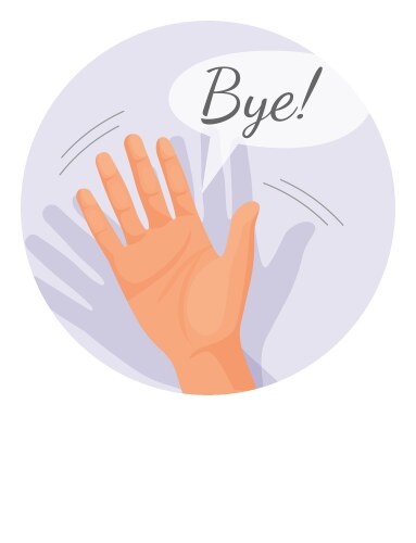 Goodbye Cartoon Vector Images (over 3,800)