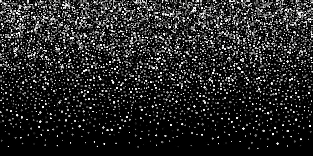 Silver glitter sparkle on a transparent Royalty Free Vector