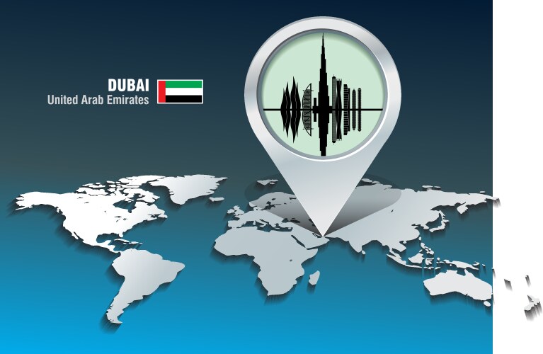 Dubai Map Vector Images (over 1,100)