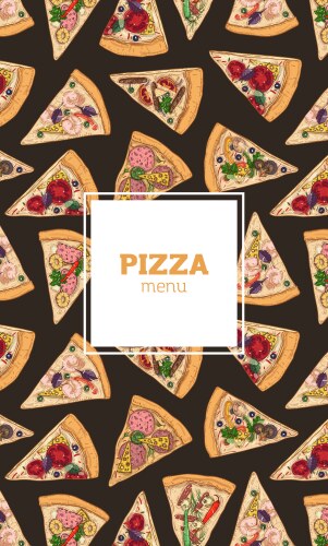 Japanese food restaurant menu cover design japan Vector Image