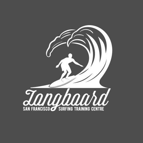 Set of vintage surfing labels badges and emblems Vector Image